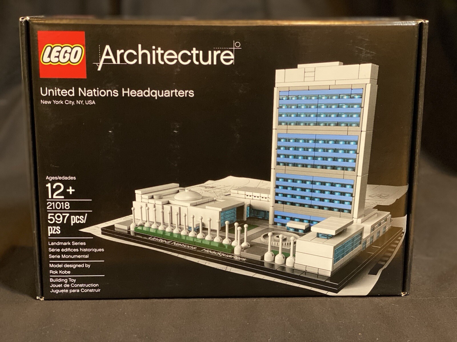 LEGO 21018 United Nations Headquarters. Architecture Series. New in Box ...