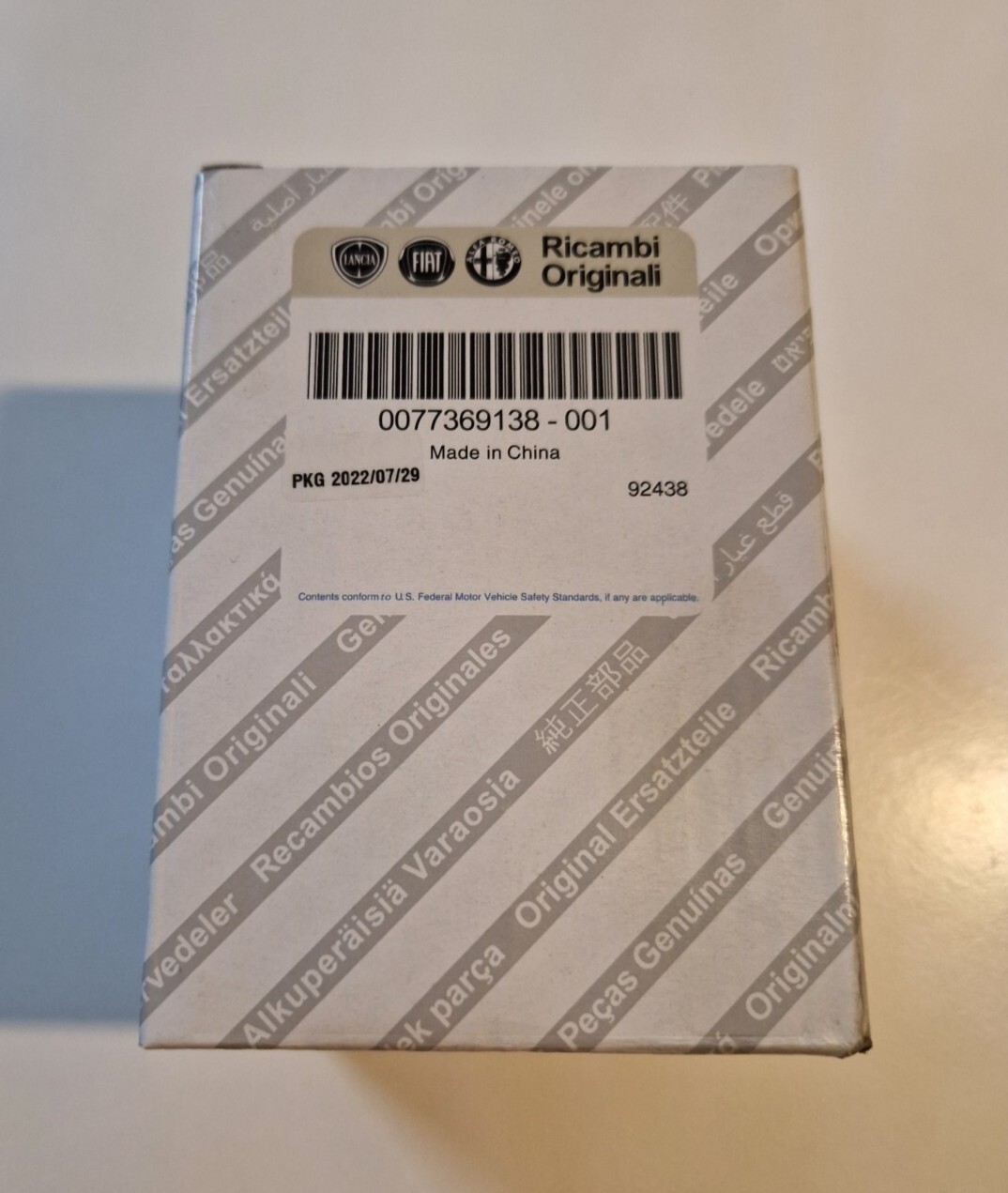 Kraftstofffilter Einsatz Original Fiat Ducato AlfaRomeo Giulia 77368593 ...