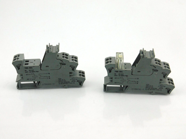 WAGO Stecksockel mit Relais 1w 24v Dc/16a 788-304 for sale online | eBay