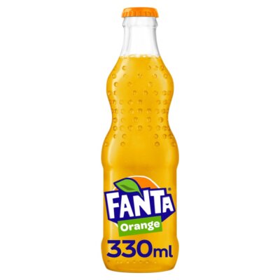 FANTA Orange Flavour Fizzy Soft Drink 150mL Glass Bottles (PACK OF 24 ...