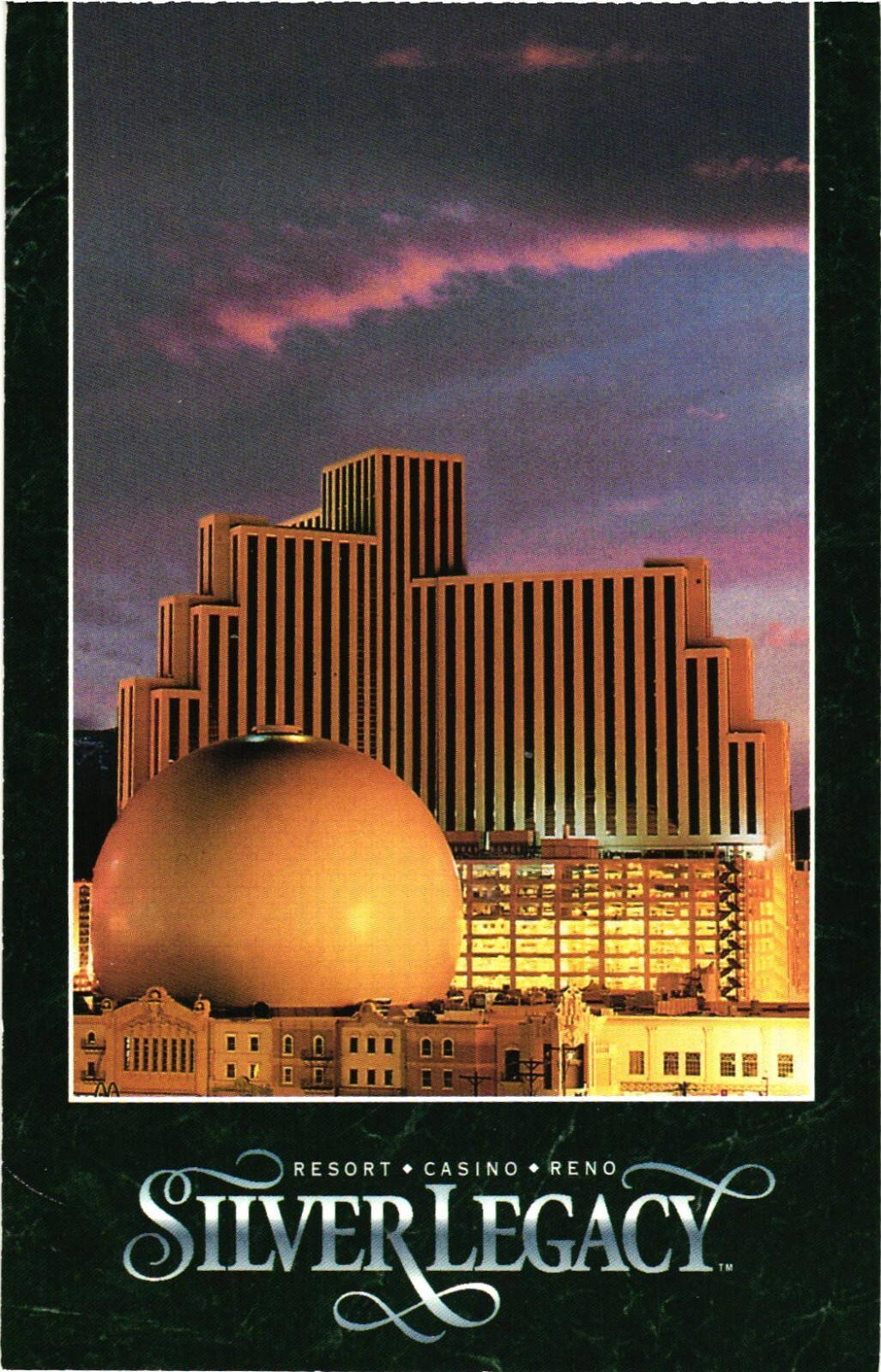 Reno Nevada Silver Legacy Resort Hotel & Casino Vintage Postcard | eBay