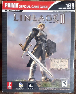 Linage II The Chaotic Chronicle Official Strategy Game Guide PC | eBay