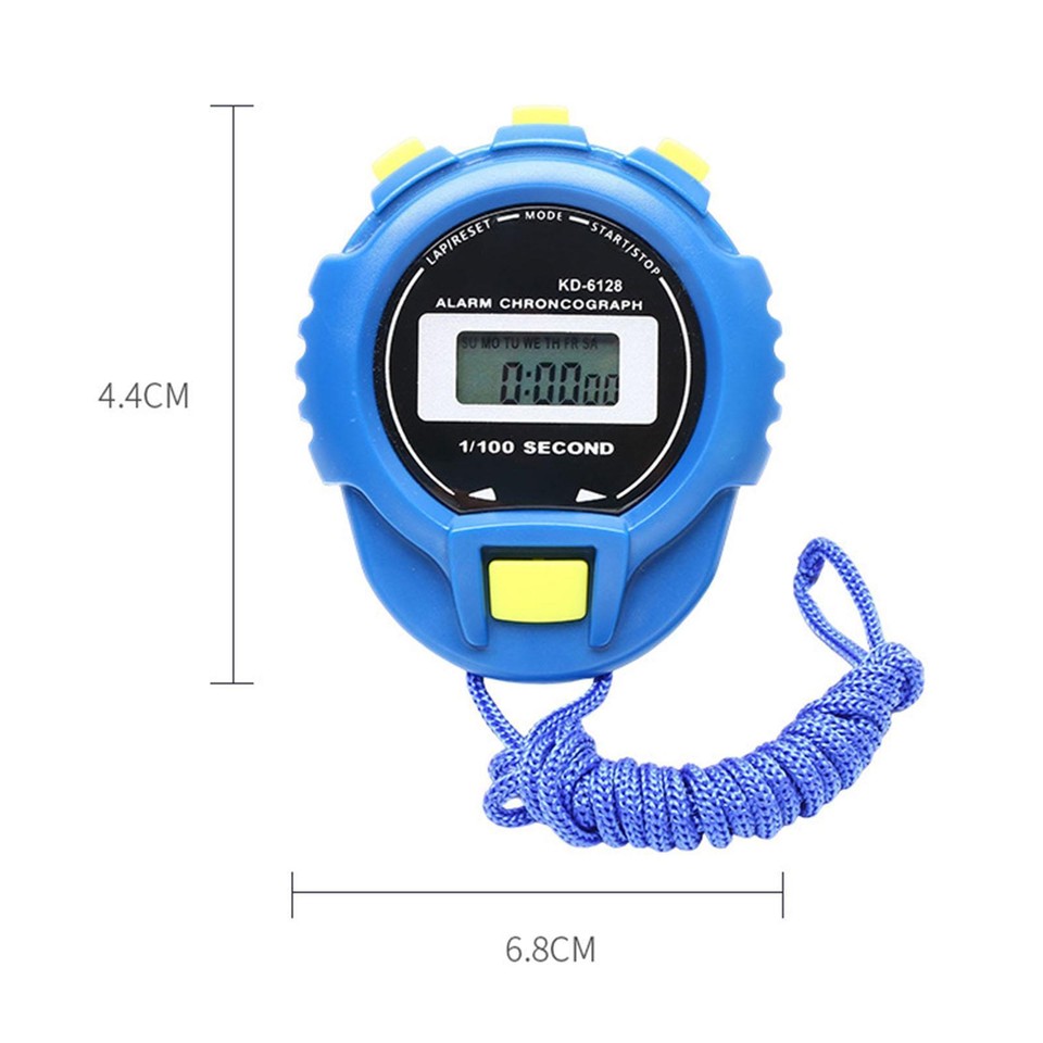 Digital Stopwatch Multipurpose Date Time Alarm Stopwatch Athletics ...