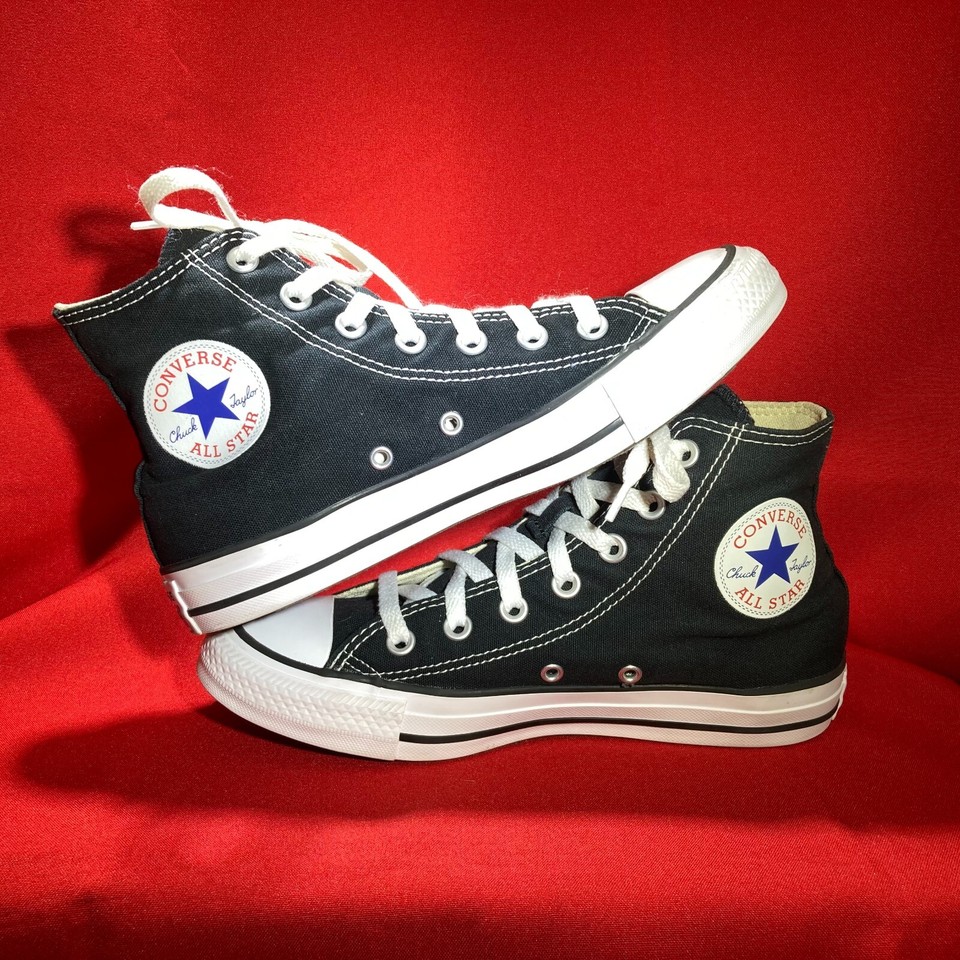 Converse All-Stars Black Chuck Taylor High Tops Men 5½ / Women 7½ | eBay UK