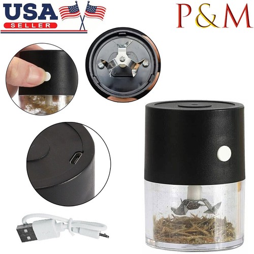 Electric Auto Grinder for Herb & Garlic Grinding Rchargeable in USB ...