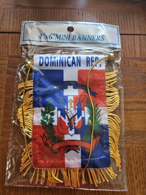 Dominican Republic (mini Banners) Flag | eBay