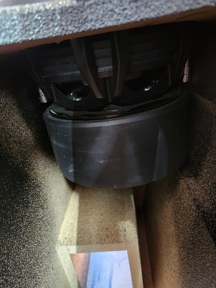 Custom Chevy Silverado Crew Cab Subwoofer Box | Quad 8" Ported | Under ...