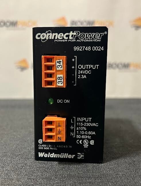992748 0024 Weidmuller 24VDC Power Supply Input 115-230VAC | eBay UK