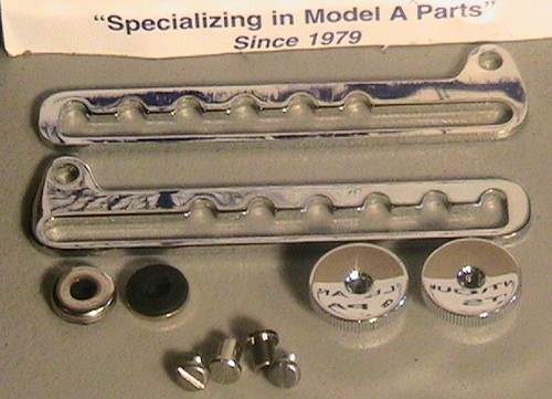 1928-1931 Model A Ford Multi-Notch Chrome Windshield Swing Arm Set. | eBay