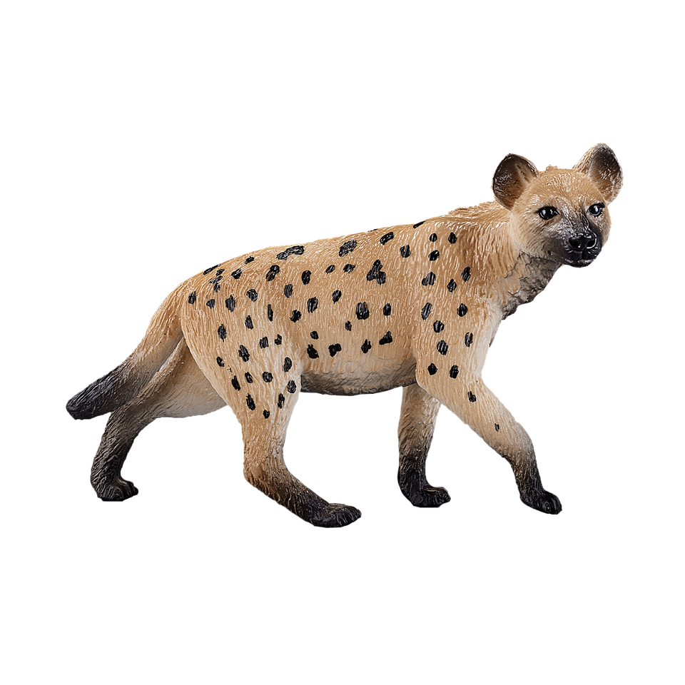 Mojo HYENA Wild zoo animals play model figure toys plastic forest ...