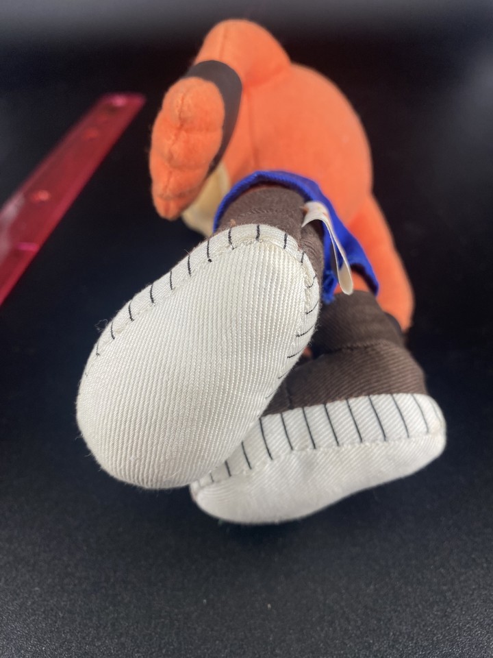 Crash Bandicoot Keychain Plush 1999 SAE CHANG TOY WORLD SAMPLE VERY ...