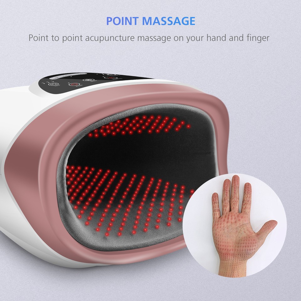 Comfier Hand Massager Machine with heat,Personal Electric Massager ...