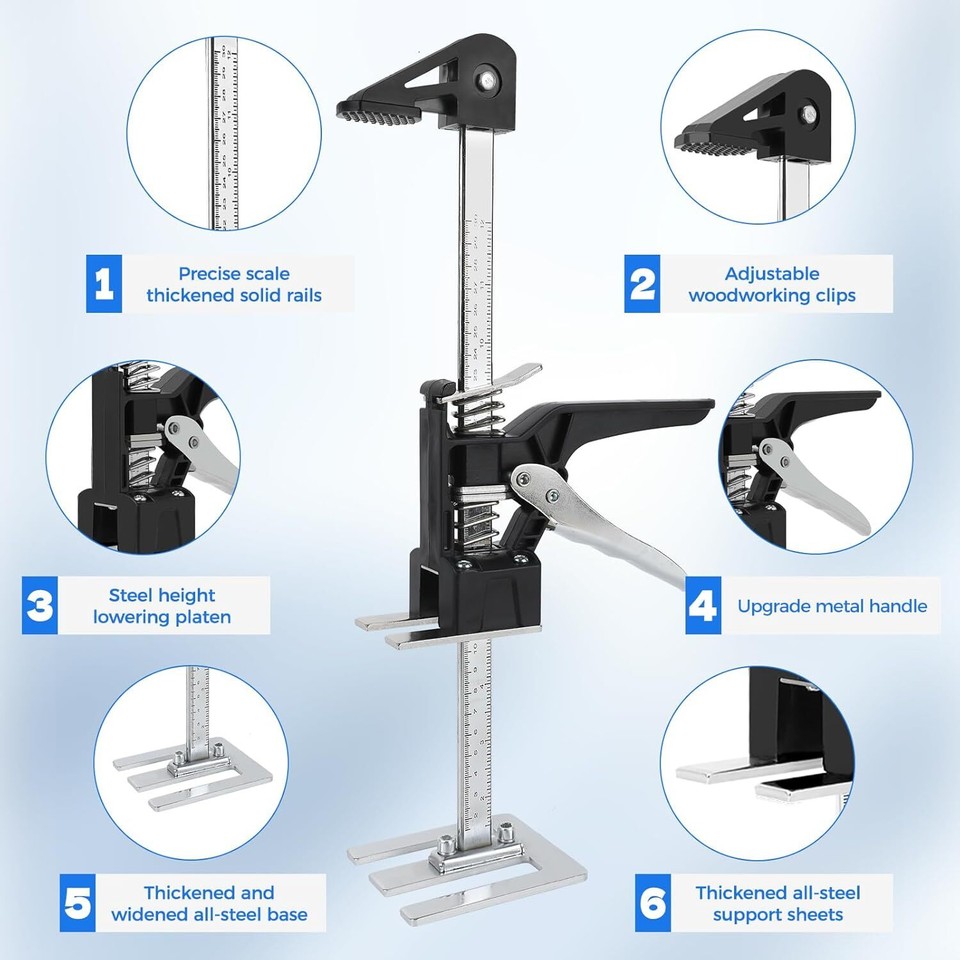 Lever Arm Lifter,Labor Saving Arm Jack,Hand Jack Lift Tool for Install ...