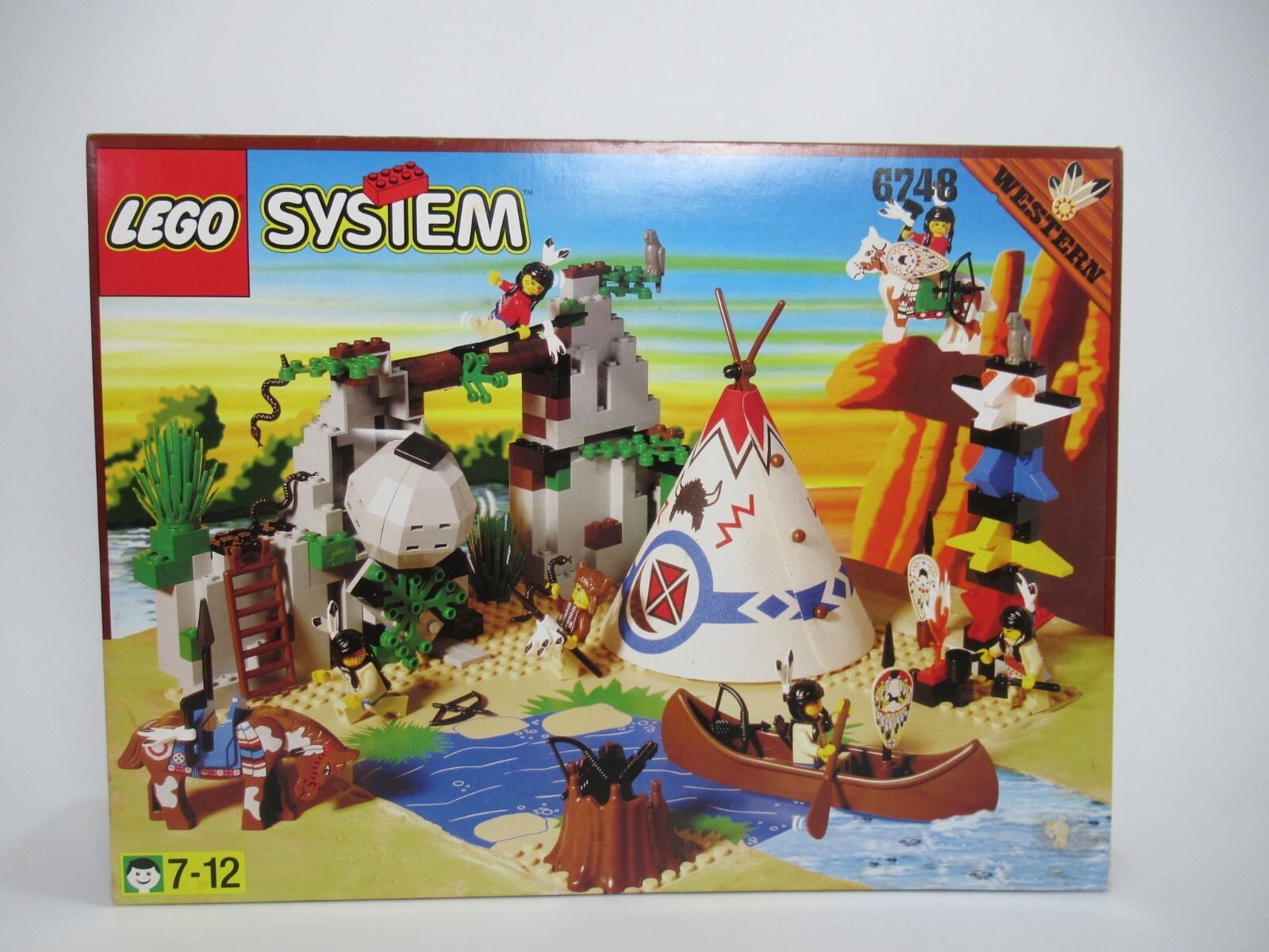 LEGO System Western Boulder Cliff Canyon 6748 In 1997 New Retired ...