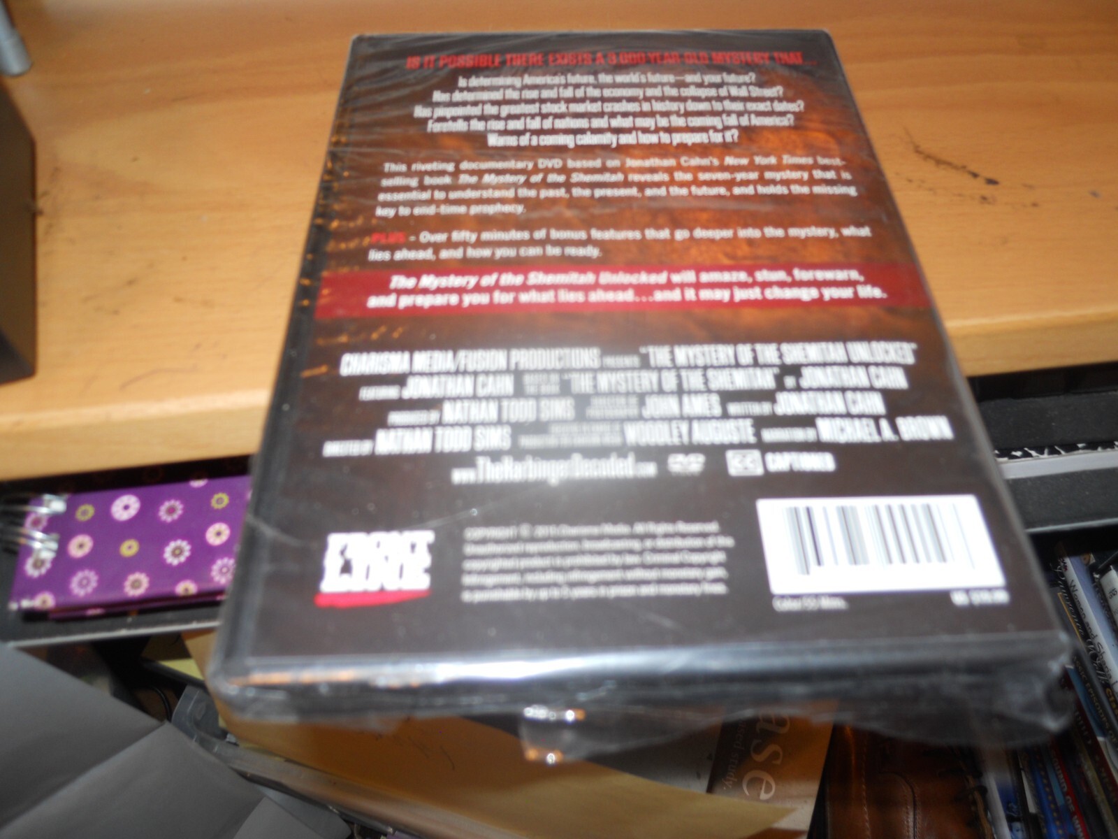 The Mystery of the Shemitah Unlocked (DVD, 2015) Jonathan Cahn Brand ...