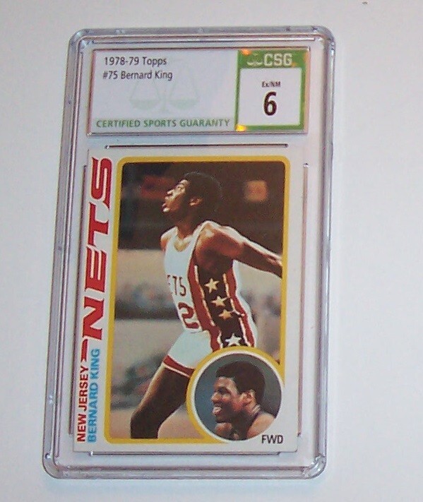 1978-1979 NBA Topps #75 Bernard King, New Jersey Nets (Rookie Card) | eBay