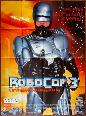 Plakat Robocop 3 Fred Dekker Robert John Burke 120x160cm | eBay
