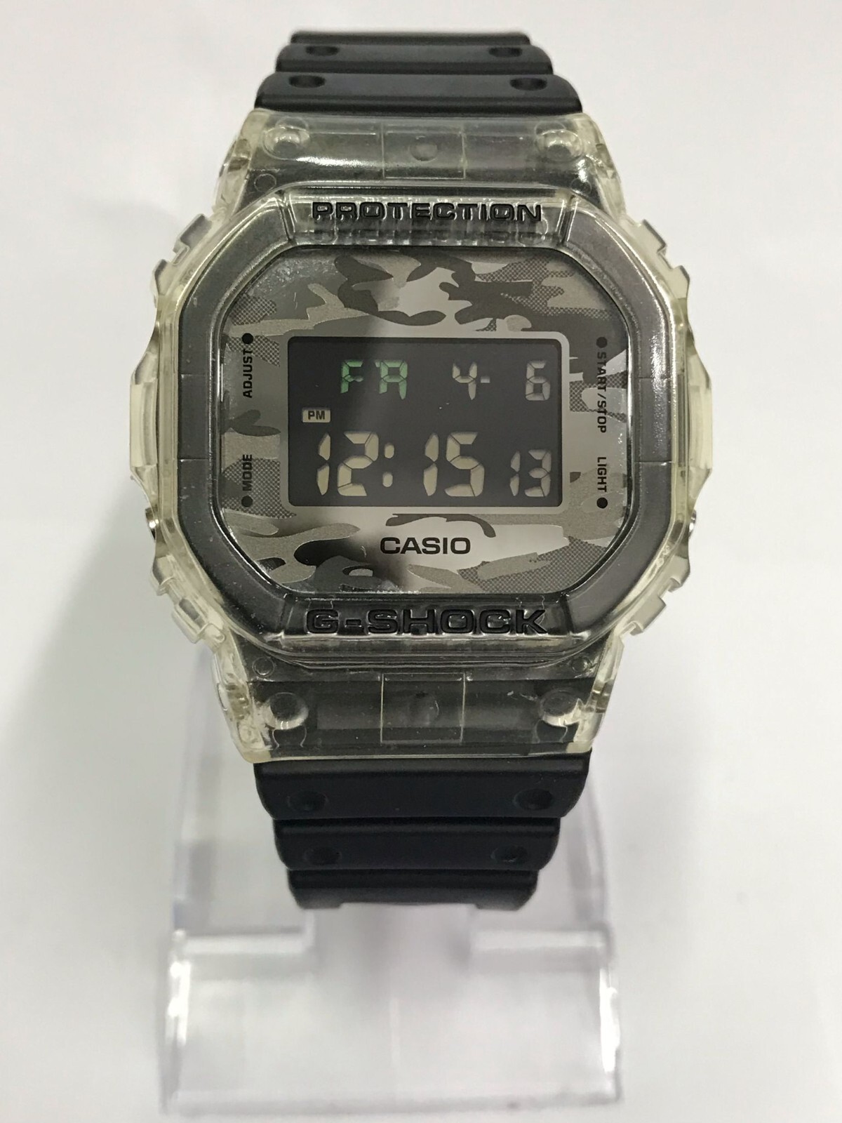CASIO 3229 DW-5600SKC G-SHOCK QUARTZ STEATH CAMOUFLAGE DIGITAL WATCH 53 ...