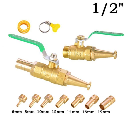 High-pressure Hose Sprayer Water Nozzle with Brass Hose Level Ball ...