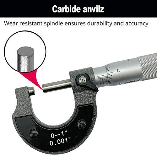 Outside Micrometer Ratchet Stop Lock Nut 0-1" /0.001" Precision ...