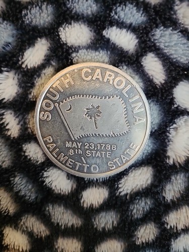 1788 South Carolina 8th State Palmetto State Token Aluminum | eBay