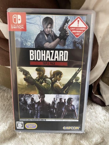 Resident Evil BIOHAZARD Triple Pack Nintendo Switch Video Game Capcom W ...