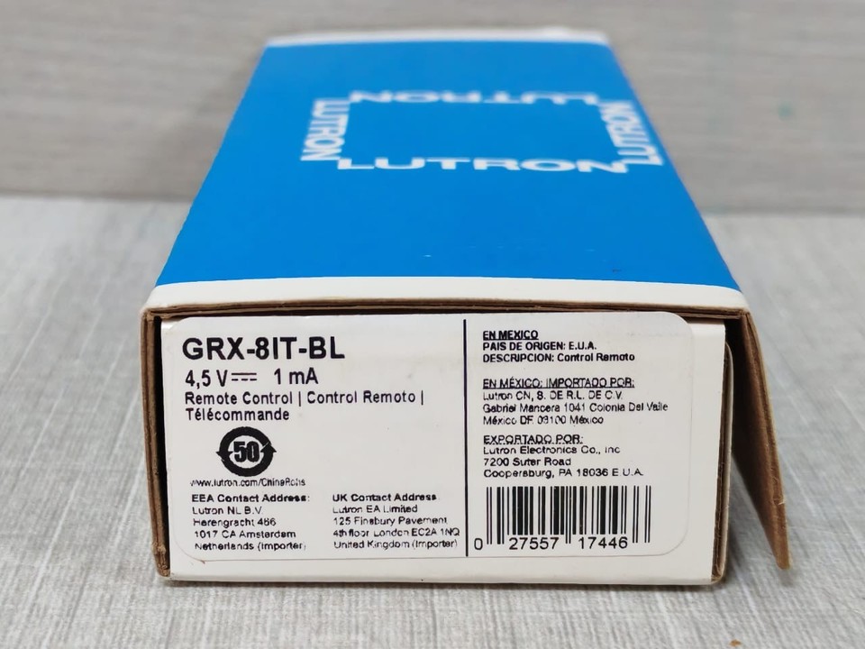Lutron GRX-8IT-BL Remote Control 4.5V | eBay