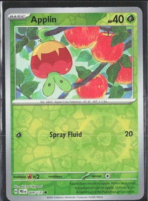 Applin 009/182 SV04: Paradox Rift Reverse Holo | eBay