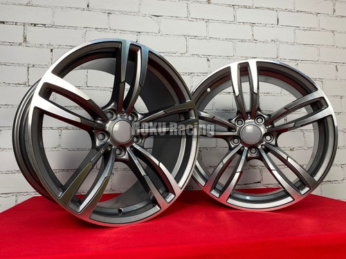 4X 17 pouces 437M style 5X120 8J ET34 roues GRIS adaptées pour BMW E36 ...