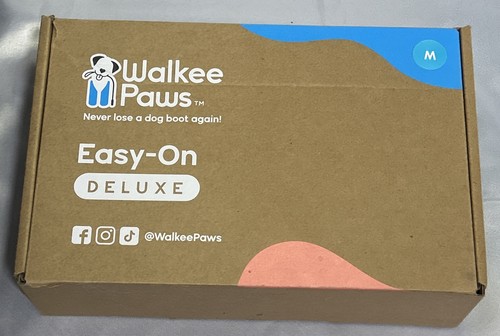 Walkee Paws Easy On Deluxe Puppy Dog Shoes Boots "Suspenders" Walking ...