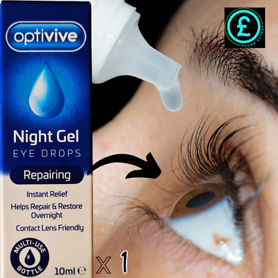 Eye Drops Night Gel Repairing & restoring of the eye - Instant Relief ...