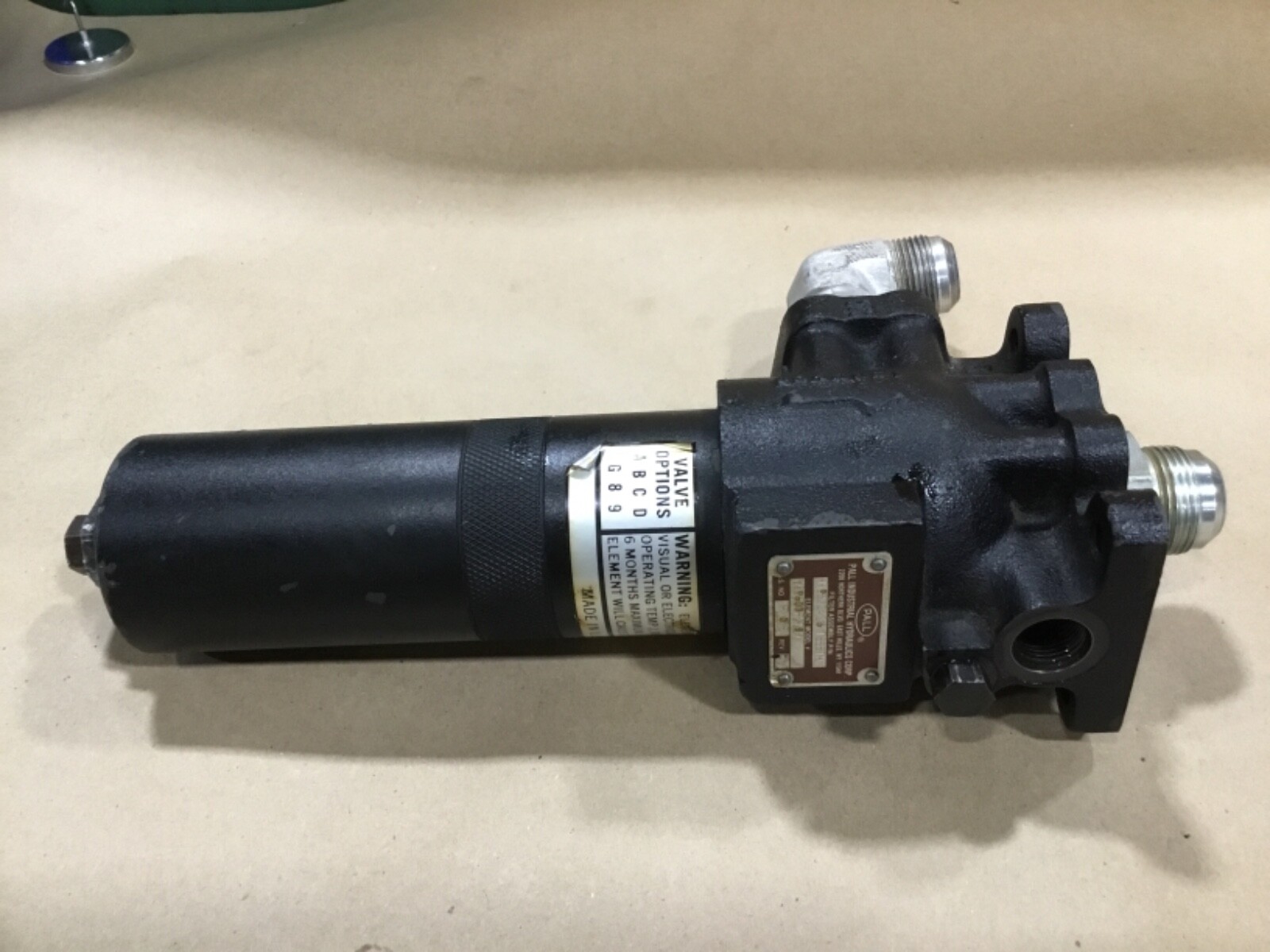 PALL Hydraulic Filter Housing HH9800A16KTSBSTH / FM03E #16B3PR3 | eBay