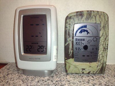Acurite Model 00611A3 & Model 00250 Indoor/Outdoor Thermometers. See ...