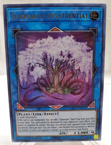 Sunavalon Dryatrentiay | GFTP-EN021| Iltra Rare 1st Edition| NM ...