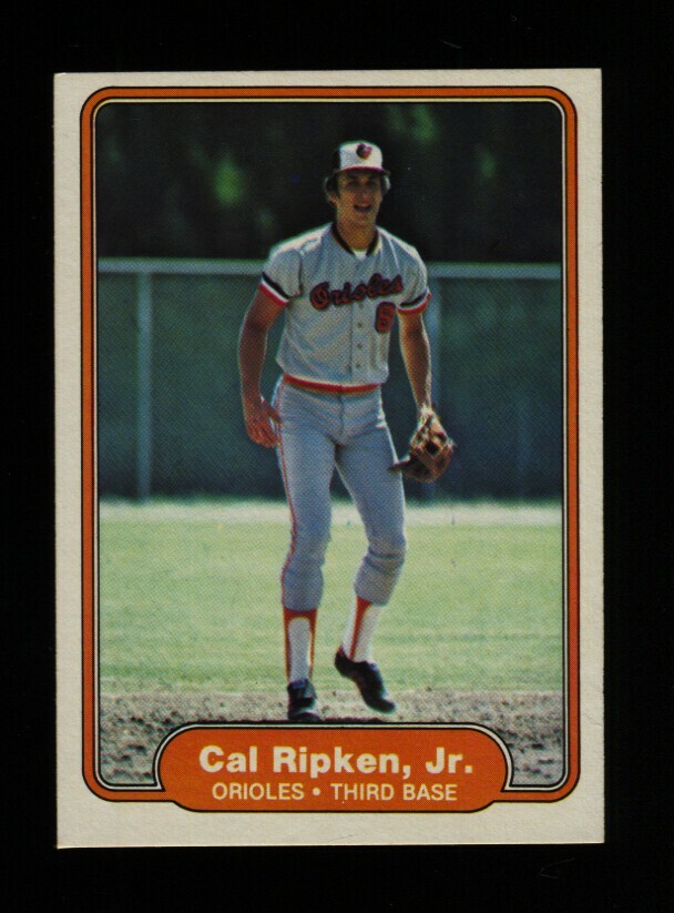 1982 Fleer #176 Cal Ripken Jr. Near Mint or Better RC Orioles | eBay