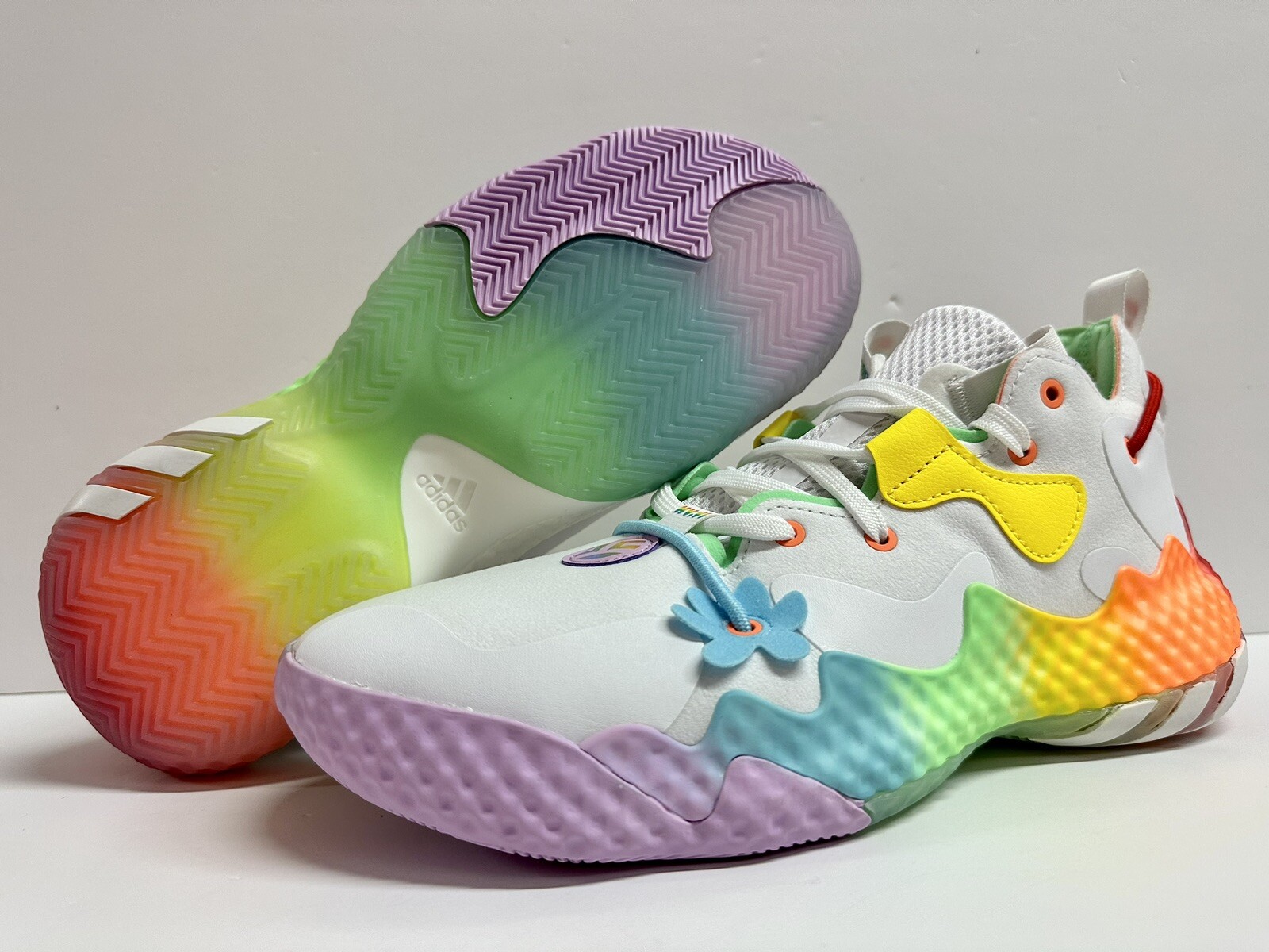 ADIDAS HARDEN VOL 6 PASTEL UNRELEASED BASKETBALL SHOES HQ1271 SIZE 9 ...