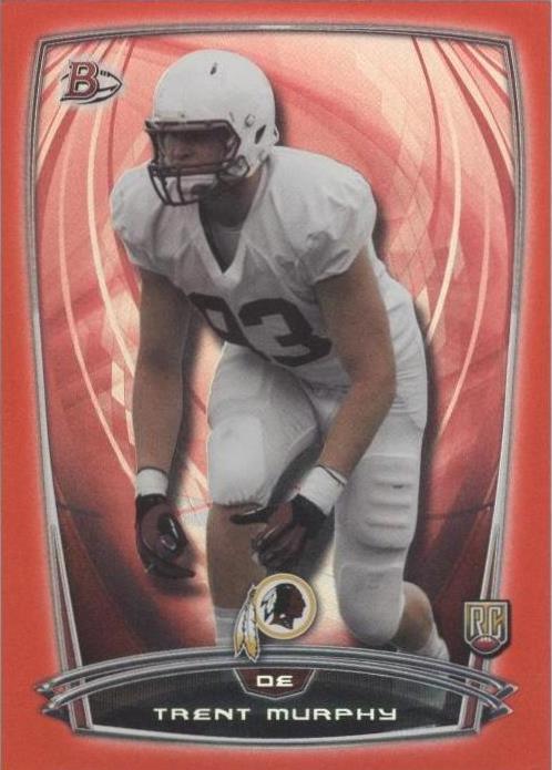 2014 Bowman - Rookies Trent Murphy #102 Red Foil /199 (RC) for sale ...