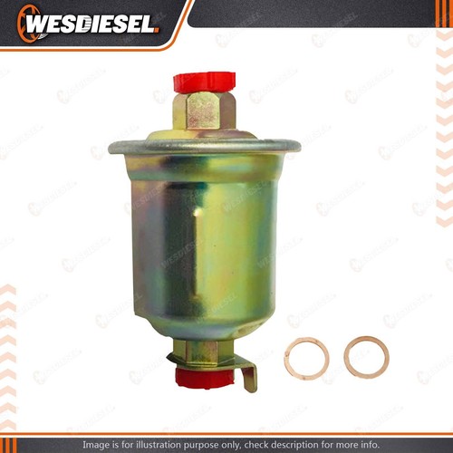 Wesfil Fuel Filter fits Mitsubishi Lancer Mirage CE II 1.5 1.8 Refer ...