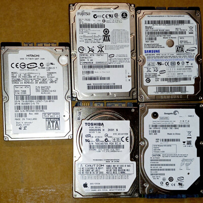 Two (2) Various 80GB, 2.5" SATA Hard-Drives HDD, Toshiba | eBay