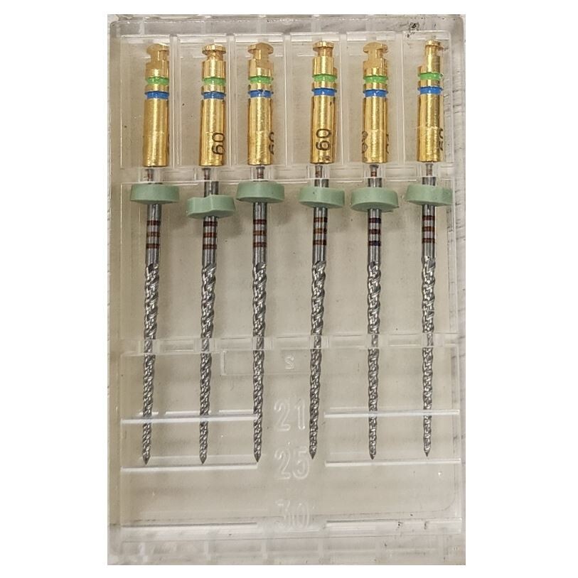 *6-Pieces* Kerr SybronEndo K3 Files Taper-04 Size-0.60 Length-25mm 825 ...