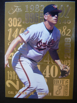 1995 Flair Hot Numbers #8 Cal Ripken Jr. | eBay