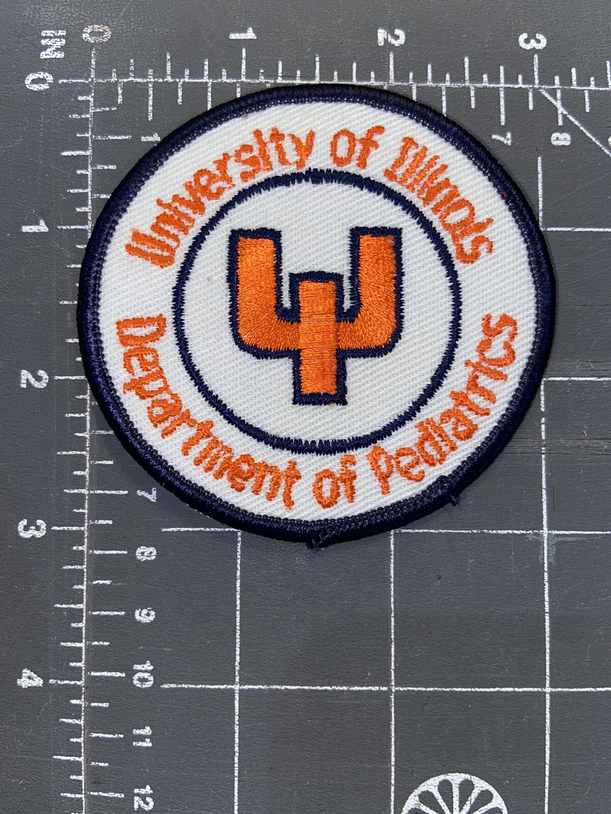 Vintage University of Illinois Department of Pediatrics Patch UI ...