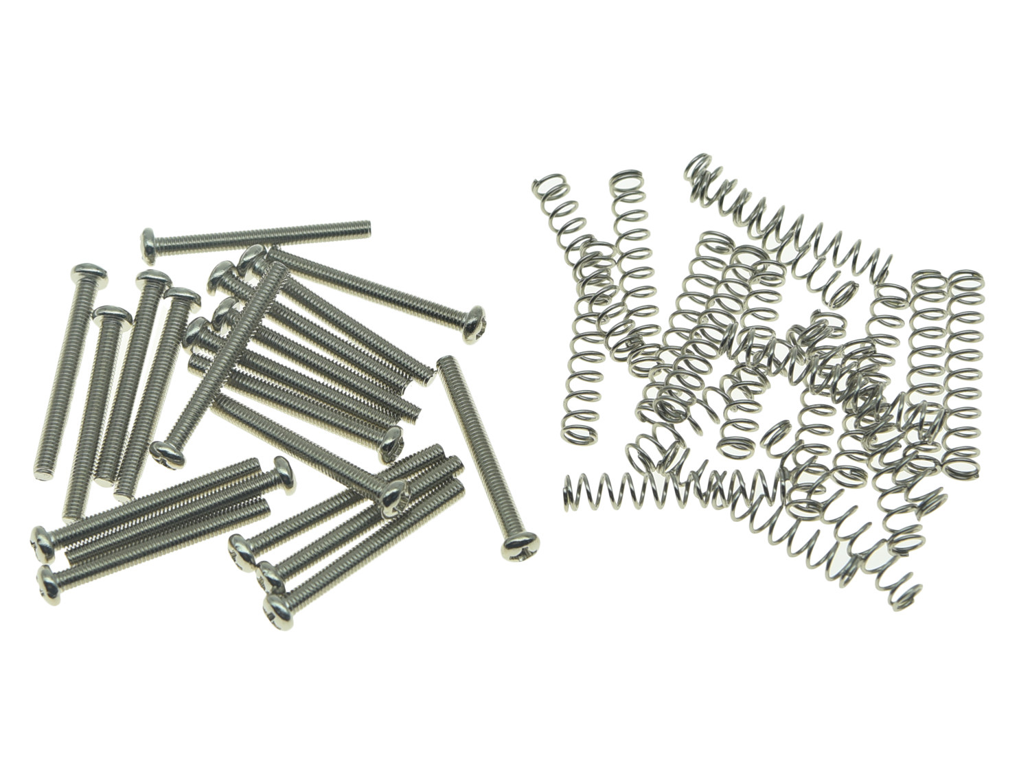Pack of 20 Metric Humbucker Pickup Height Screws and Springs for Import ...