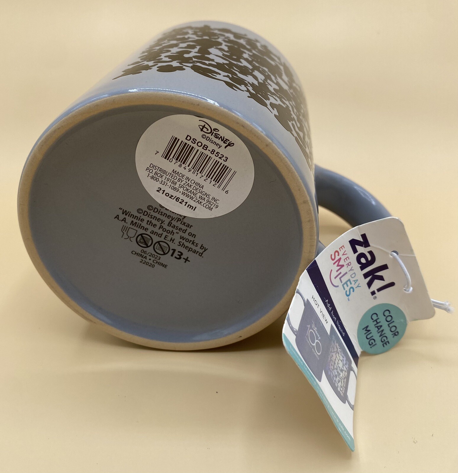 Disney 100 Years Of Wonder Color Change Mug Gray—Zak Everyday Smiles ...