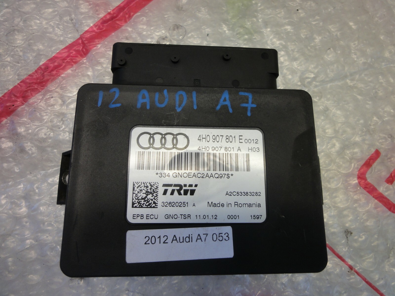 2012-2015 AUDI A7/S7 DRIVER ASSIST ABS BRAKE PARKING CONTROL MODULE ...
