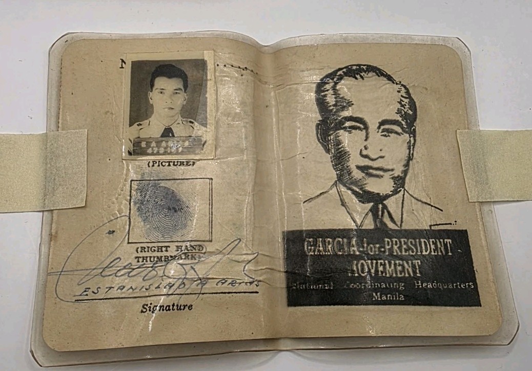 Philippines 1950s-1960s Vintage Political Identification Card.Lot Of 3 ...