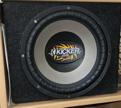 subwoofer KICKER CompVR 18"" - 03CVR18 - RARO | eBay