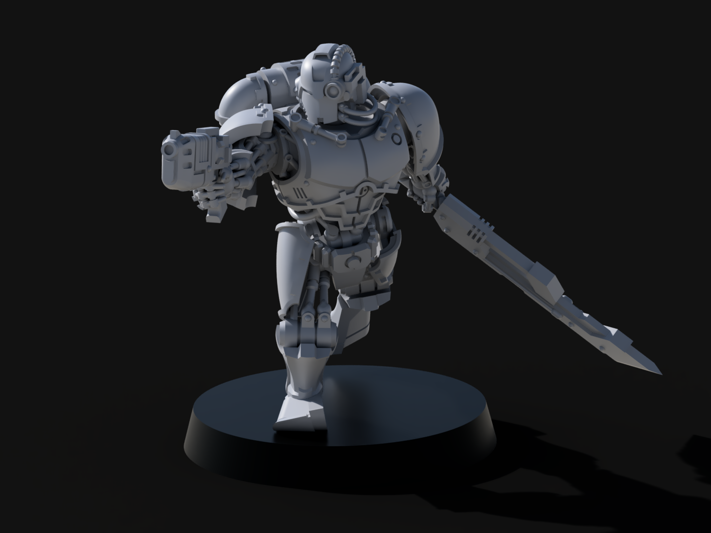 Sci-Fi 28/30mm Forgeborn Immortals Frontline Sappers - Compatible ...