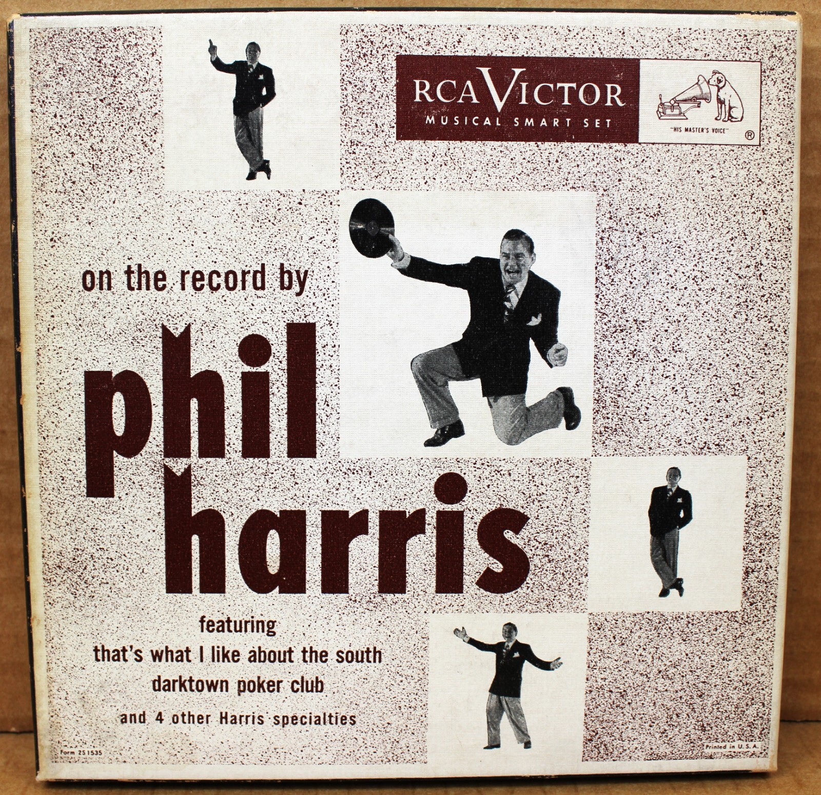 PHIL HARRIS Box Set of (3) 45 rpm ~ On The Record ~ 1952 RCA Victor ...