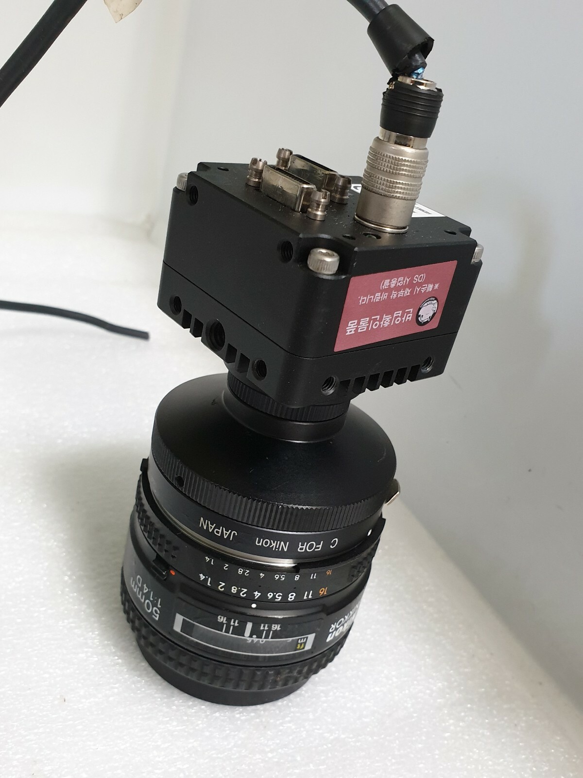 SENTECH STC-CMB4MCL-K CCD CAMERA + Nikon AF NIKKOR 50mm 1:1.4D LENS | eBay